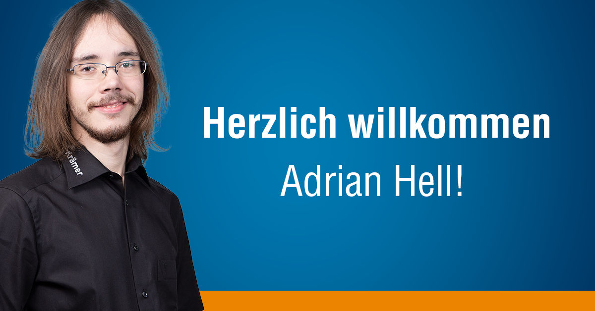 Treffsicher und ausdauernd – Adrian Hell neu im Team - Krämer IT